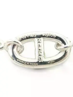 Hermès 2010s Anchor Chain Farandole Necklace
