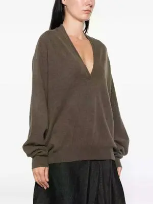 Frenckenberger Johnny V-neck Cashmere Sweater