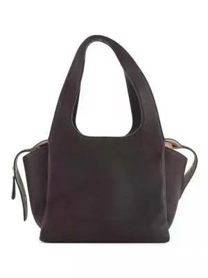 THE ROW Tr1 Bag Leather Small Tote Bag - Brown