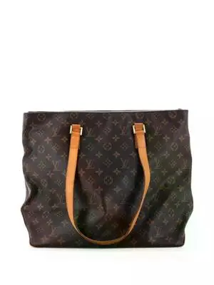 LOUIS VUITTON Cabas Mezzo Monogram Canvas Tote Bag