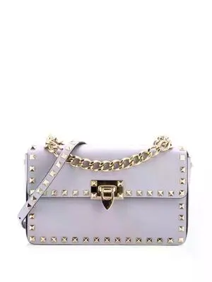 Valentino Garavani Rockstud Chain Flip Lock Flap Bag