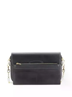 Gucci Horsebit 1955 Leather With Crystal Detail Mini Shoulder Bag