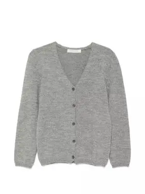 Miu Miu 2000s V-neck Cardigan - Grey