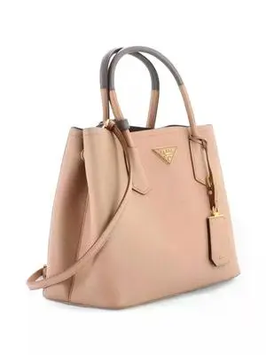 Prada Cuir Double Saffiano Leather Medium Tote Bag