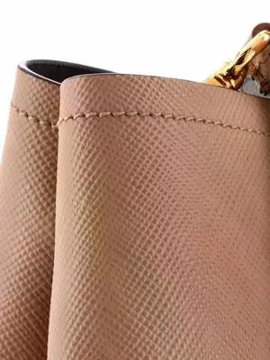 Prada Saffiano Leather Medium Tote Bag - Neutrals