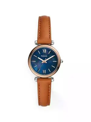 Fossil Carlie Mini 28mm Watch - Blue