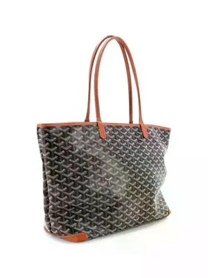 Goyard Artois Tote Coated Canvas Mm Shoulder Bag - Brown