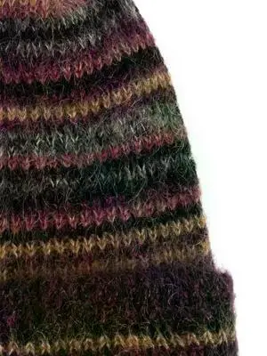 Isabel Marant Étoile Morenne Striped Beanie Hat