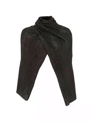 CORTANA Anhelo Crinkled-finish Sleeves - Brown