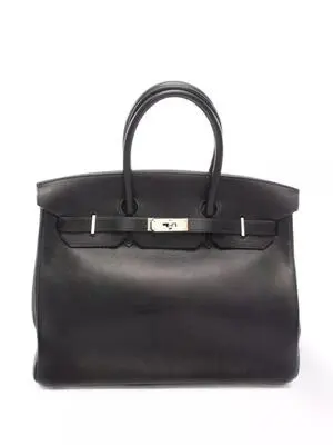 Hermès 2006 Birkin 35 Handbag - Black