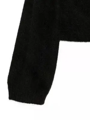 Versace 2000s Cowl-neck Knit Sweater