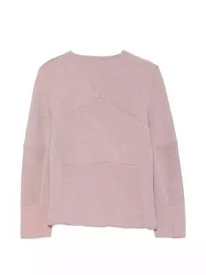 Miu Miu 2000s V-neck Panelled Sweater