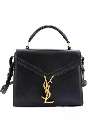 Saint Laurent Cassandra Top Handle Bag Leather Mini Shoulder Bag