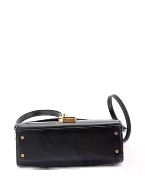 Saint Laurent Cassandra Top Handle Bag Leather Mini Shoulder Bag