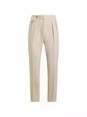 Polo Ralph Lauren Wool Flannel Suit Trousers - Neutrals