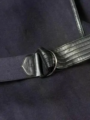 LOUIS VUITTON 2010s Monogram Hooded Wrap Coat
