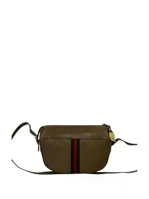 Gucci 20th Century Calfskin Web Crossbody Bag