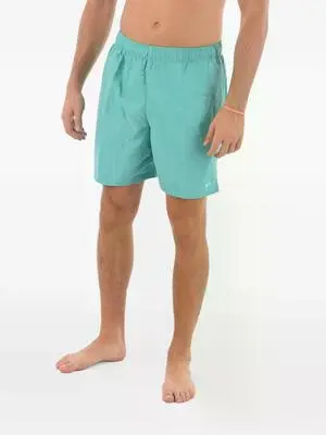 Nike Logo-embroidered Swim Shorts - Blue