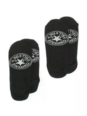 CONVERSE All Star Chuck Taylor Logo-embroidered Socks - Black