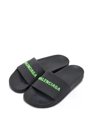 Balenciaga Logo-strap Sandals