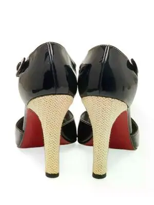 CHRISTIAN LOUBOUTIN T-strap Peep-toe Sandals