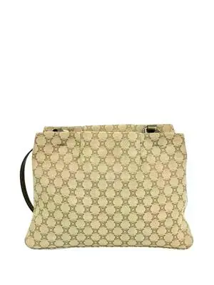 Celine 2008 Macadam Canvas Crossbody Bag