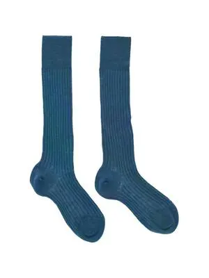 Maria La Rosa Ribbed-knit Knee-high Socks