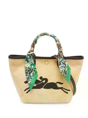 Longchamp Le Panier Pliage Basket Tote Bag - Neutrals