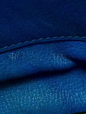 Hermès 2012 35 Birkin Tote Bag - Blue