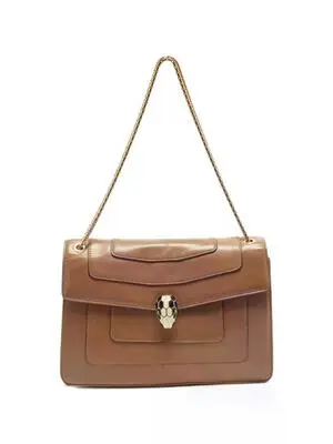 BVLGARI Serpenti Forever Shoulder Bag - Brown