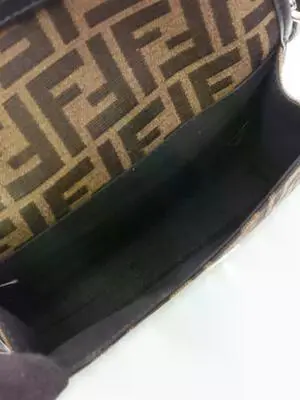 Fendi 2020s Double Baguette Shoulder Bag