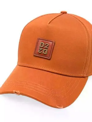 Dsquared2 Logo-patch Distressed Baseball Cap