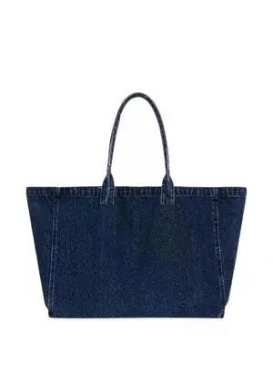 ANINE BING Leo Denim Tote