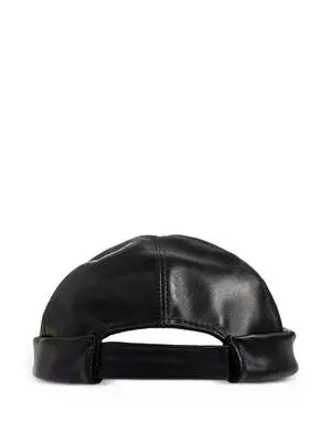 Moschino Leather Hat