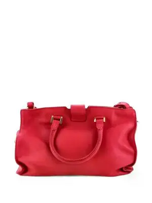 Saint Laurent Y Cabas Satchel - Pink