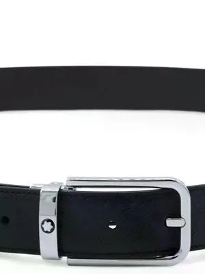Montblanc Textured Leather Belt