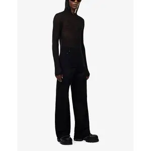 Rick Owens Hooded Jumper - Black