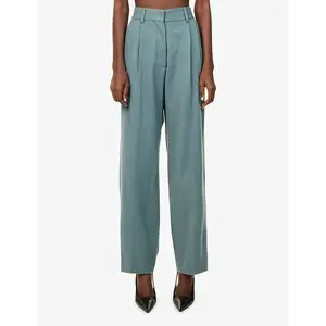 BLAZÉ MILANO Mystère" Fox Wool And Cashmere Trousers
