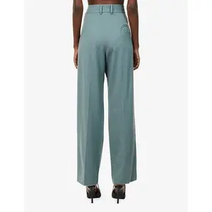 BLAZÉ MILANO Mystère" Fox Wool And Cashmere Trousers