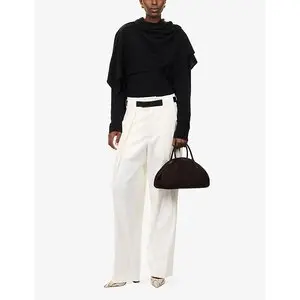DARKPARK Addison Cashmere And Merino-wool Knit Scarf Top
