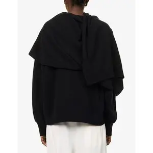 DARKPARK Addison Cashmere And Merino-wool Knit Scarf Top