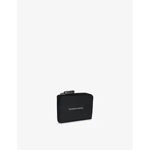 CHRISTIAN LOUBOUTIN Canopy Zipped Leather Card Holder