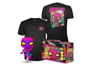 FUNKO Pop! & Tees: Marvel Spider-man Figure With T-shirt