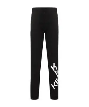 Kenzo Logo Casual Pants - Black