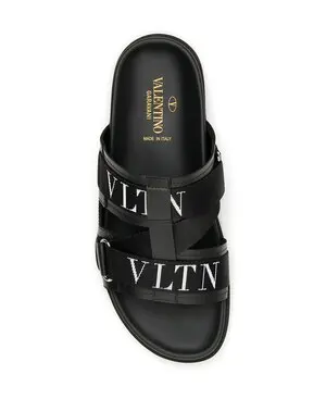 Valentino Garavani Vltn Leather Slides