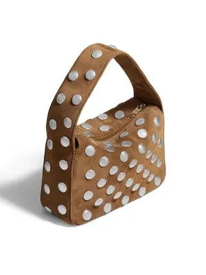 Khaite Riveted Handbag - Brown