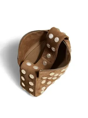 Khaite Riveted Handbag - Brown