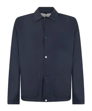 Herno Reversible Buttoned Shirt Jacket - Black