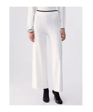 Liu Jo Contrast-trim Palazzo Pants
