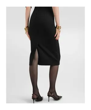 Dolce & Gabbana Double Wool Crêpe Midi Dress